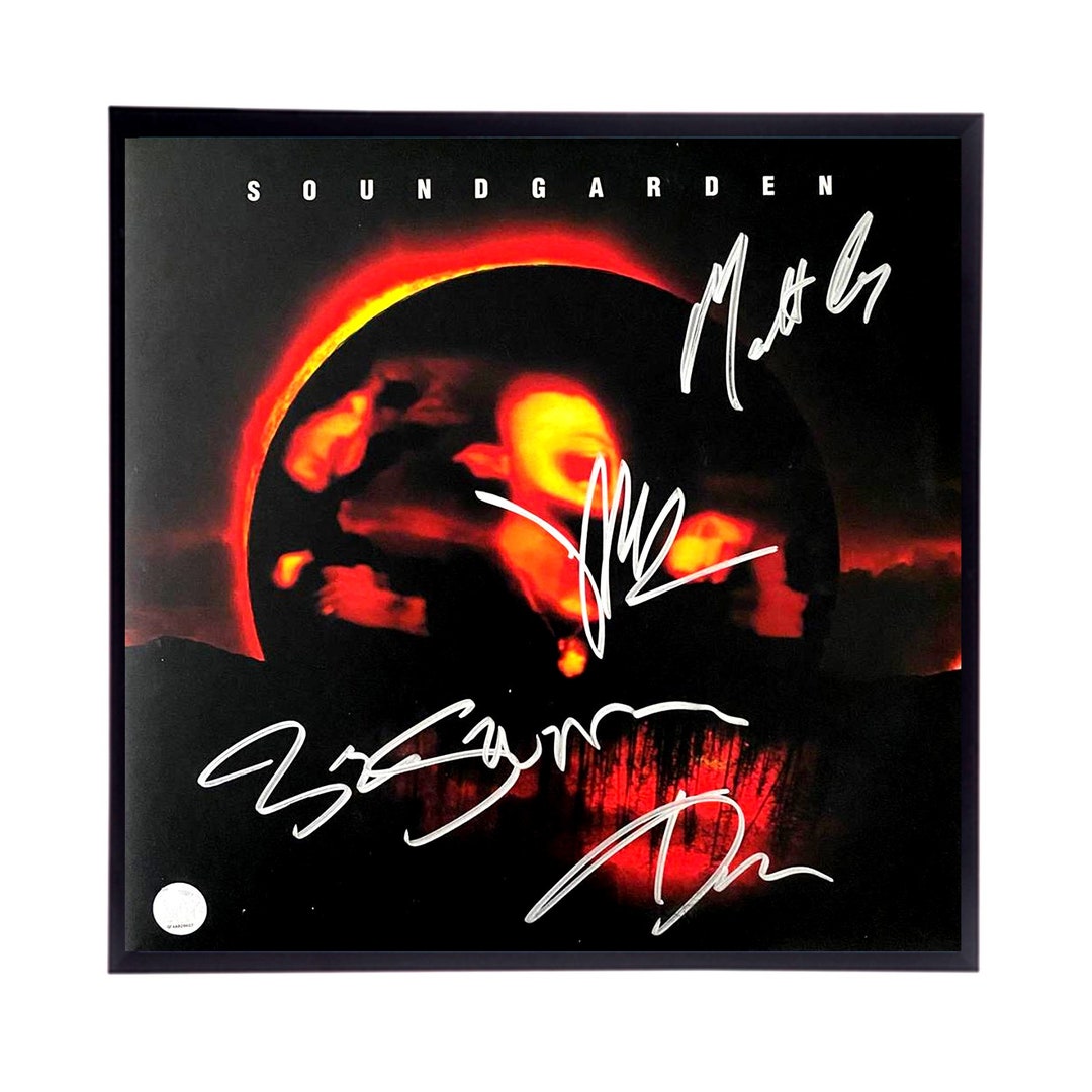 Autographed Soundgarden Superunknown Album Cover Replica, - Etsy