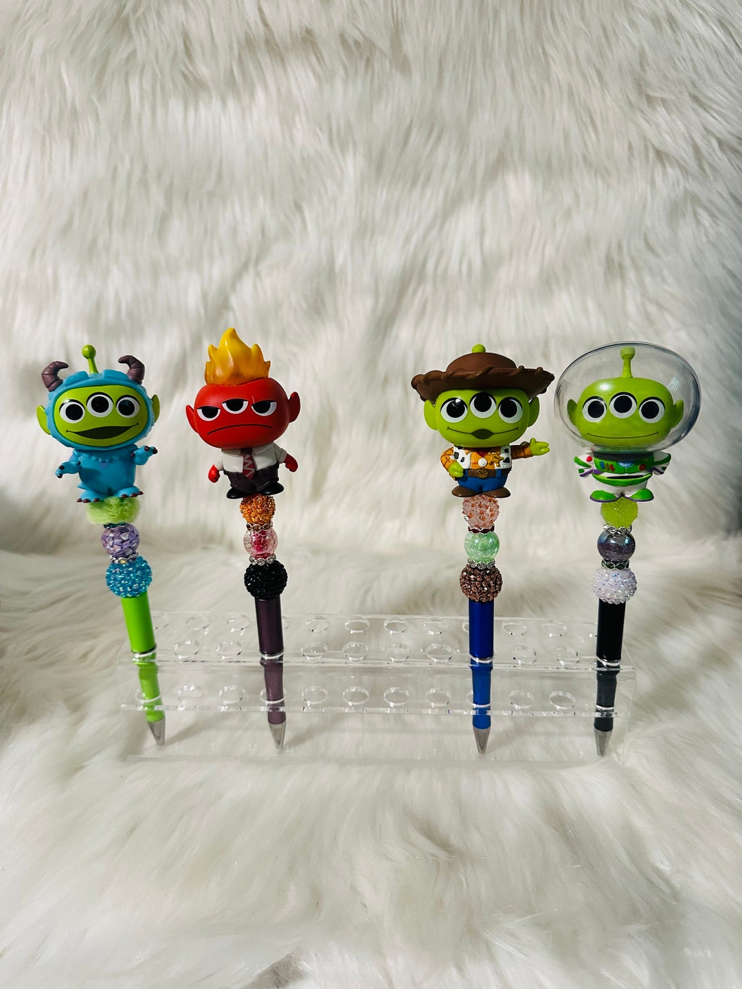 Alien Funko Pens, Beaded Pen Topped With Alien Funko Mini, Disney 100 ...