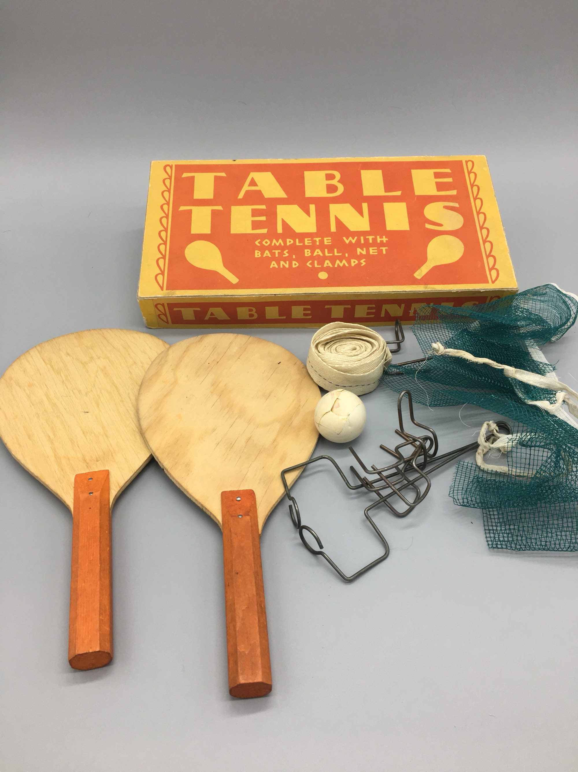 Table Tennis Box Set Promotional Thompson's Chocolate Malted Milk in ...