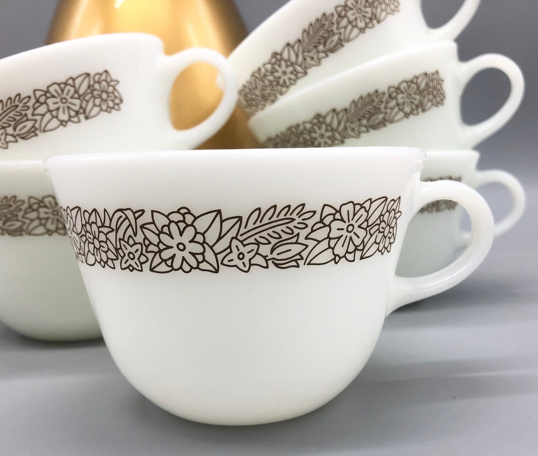 Vintage Pyrex Coffee Cups