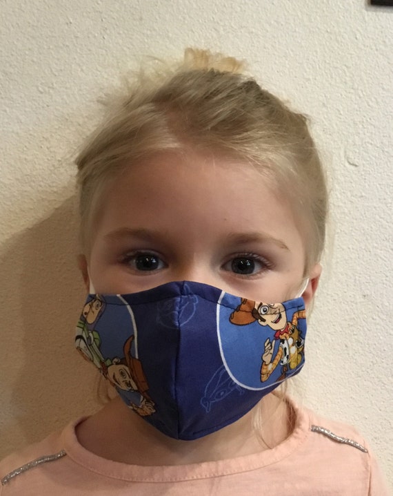 Disney Toy Story Triple Layer Face Mask Reusable & Washable: | Etsy