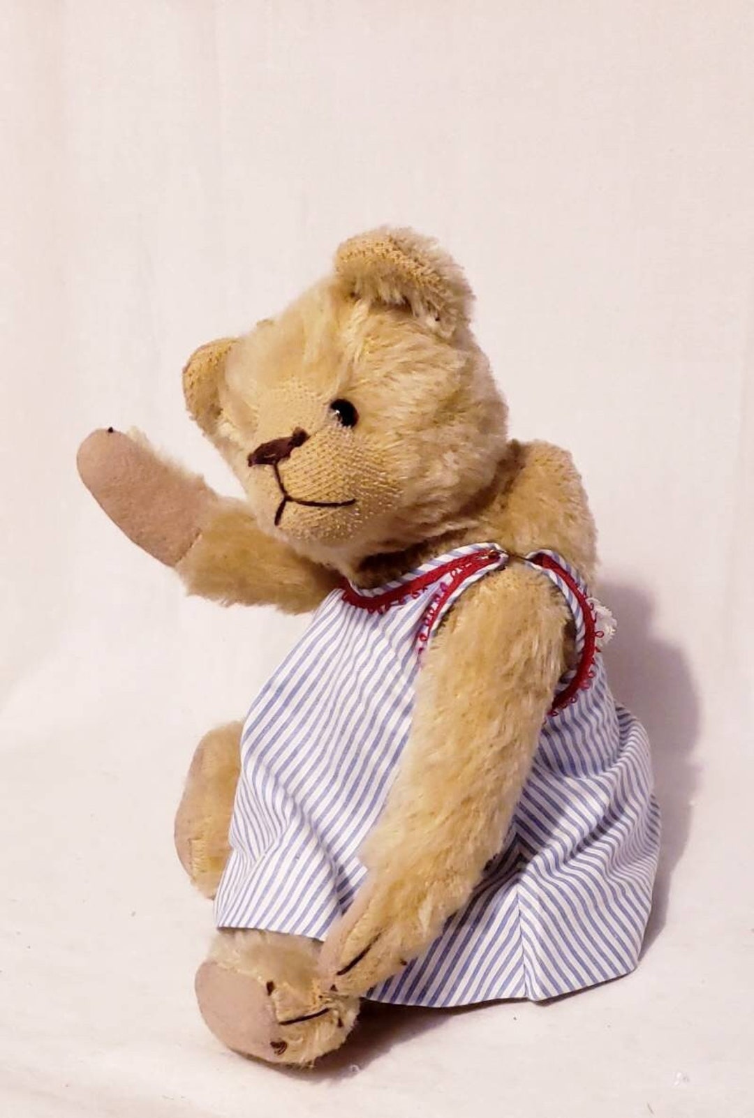 Antique German Mohair Hunchback Fully Jointed Teddy Bear - Etsy
