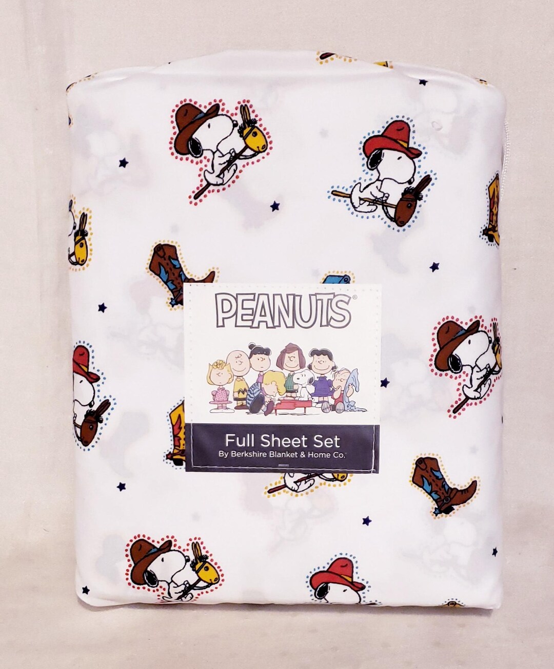 Collectible Peanuts Snoopy Western Icons Sheet Set - Etsy