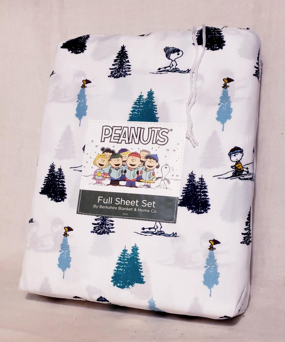 Collectible Peanuts Snoopy Holiday Season Sheet Set - Etsy