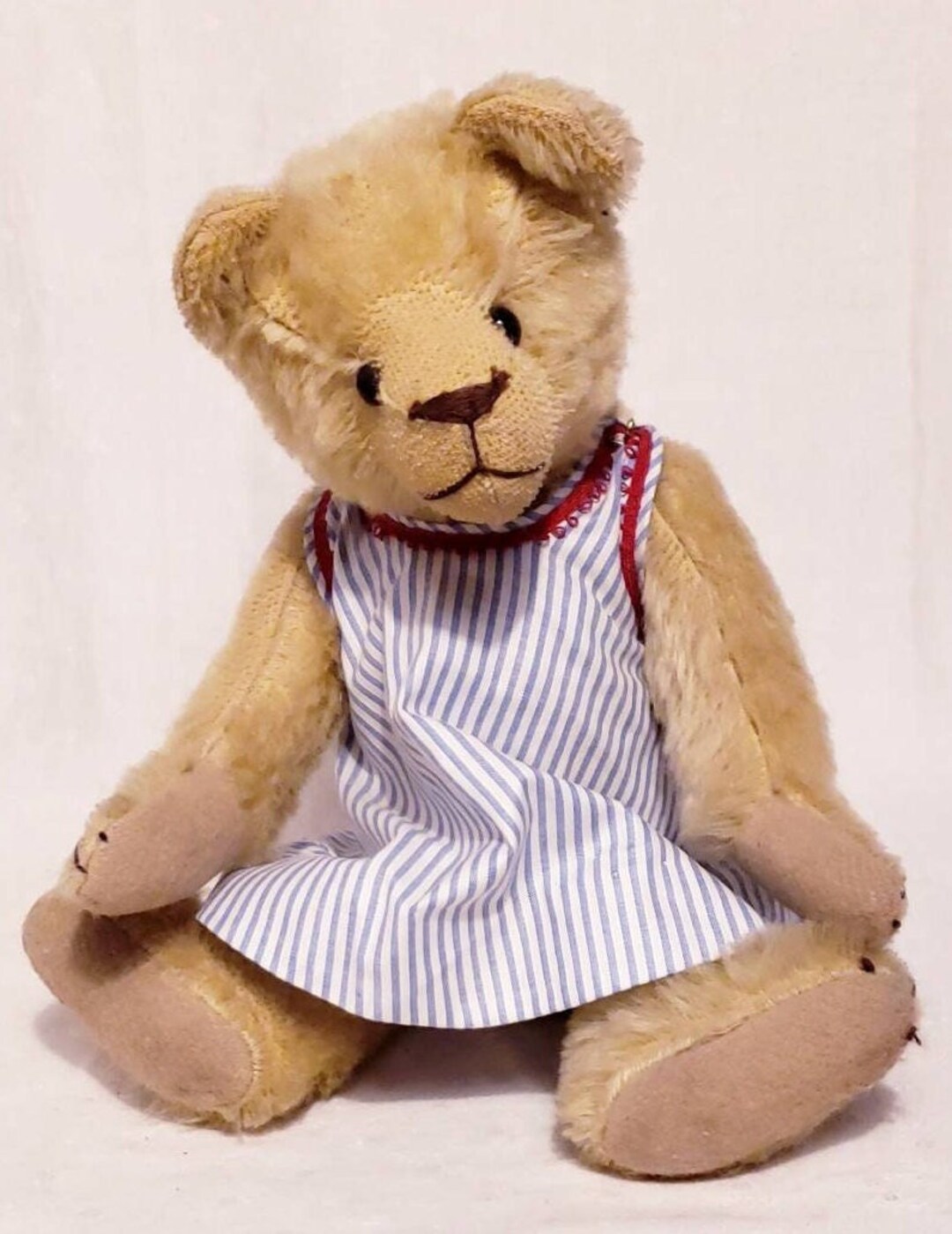 Antique German Mohair Hunchback Fully Jointed Teddy Bear - Etsy