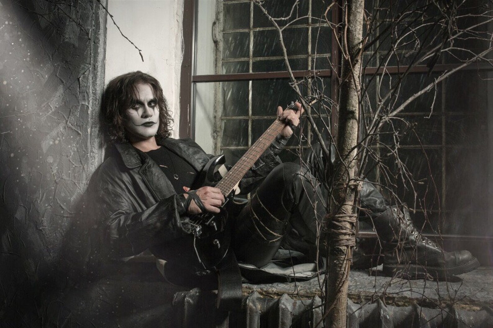 The Crow Eric Draven Cosplay Photo Art Print Etsy
