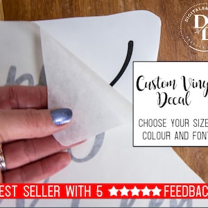 Custom Vinyl Decal Stickers, Create Your Own Vinyl Decal, Personalised ...