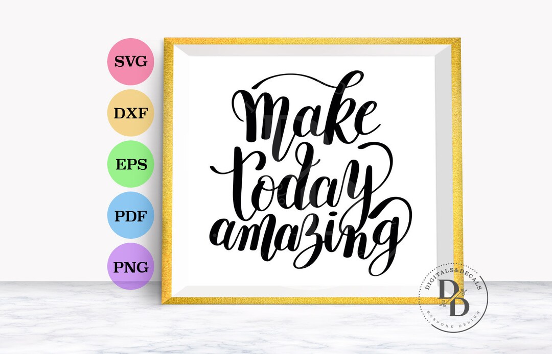 Amazing SVG Quote, Hand Lettered SVG, Script Svg, Vinyl Sayings SVG ...