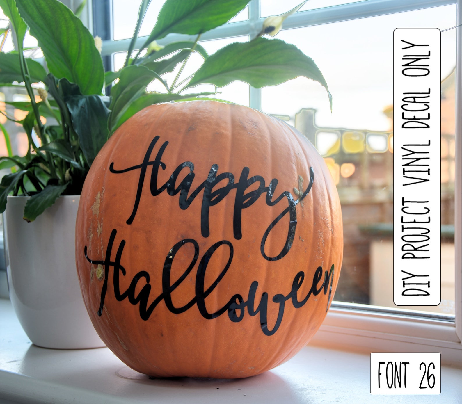 Custom Decal for Pumpkin Custom Stickers for Pumpkins Vinyl - Etsy