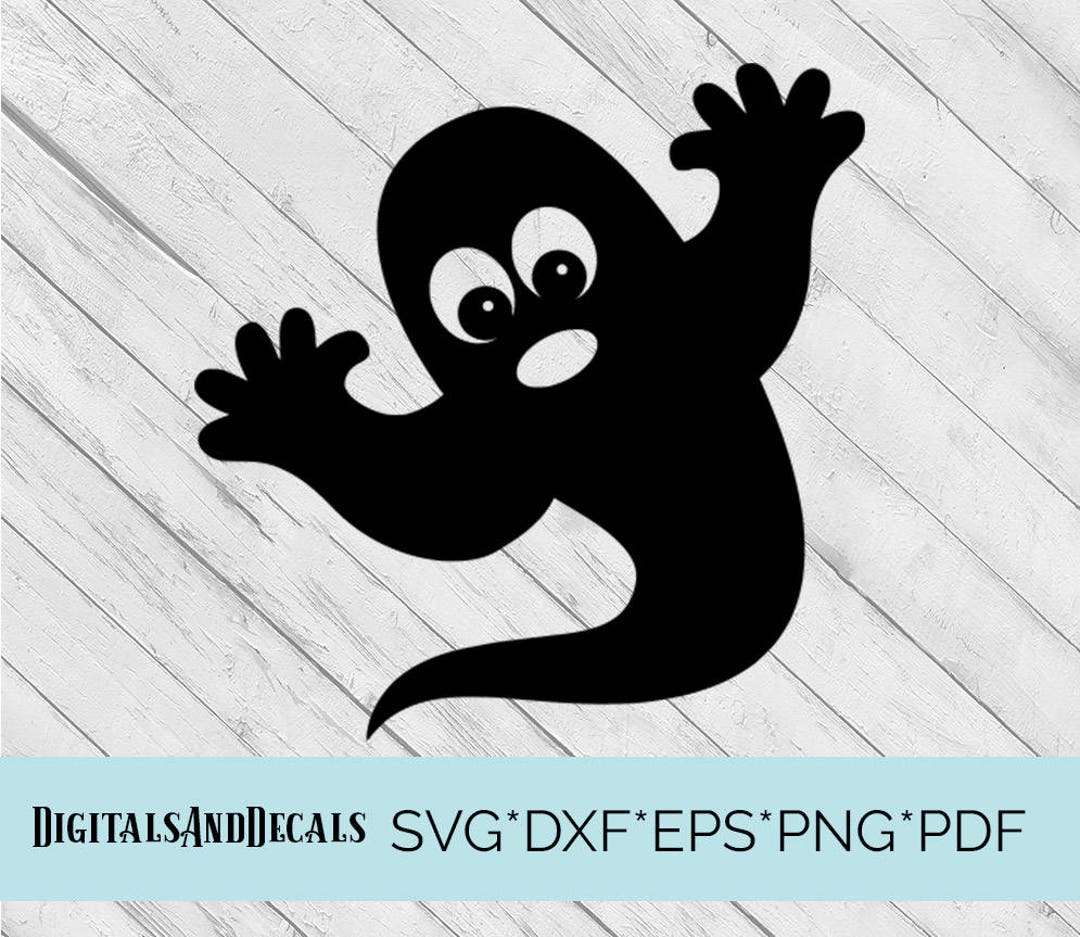 Cute Ghost Svg Halloween SVG & Dxf Cutting Files for Cricut - Etsy UK