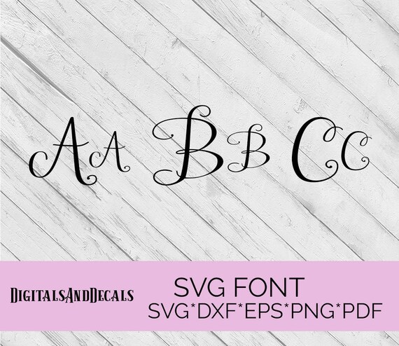 Samantha Regal Font Svg Fonts Monogram Font File Came - vrogue.co