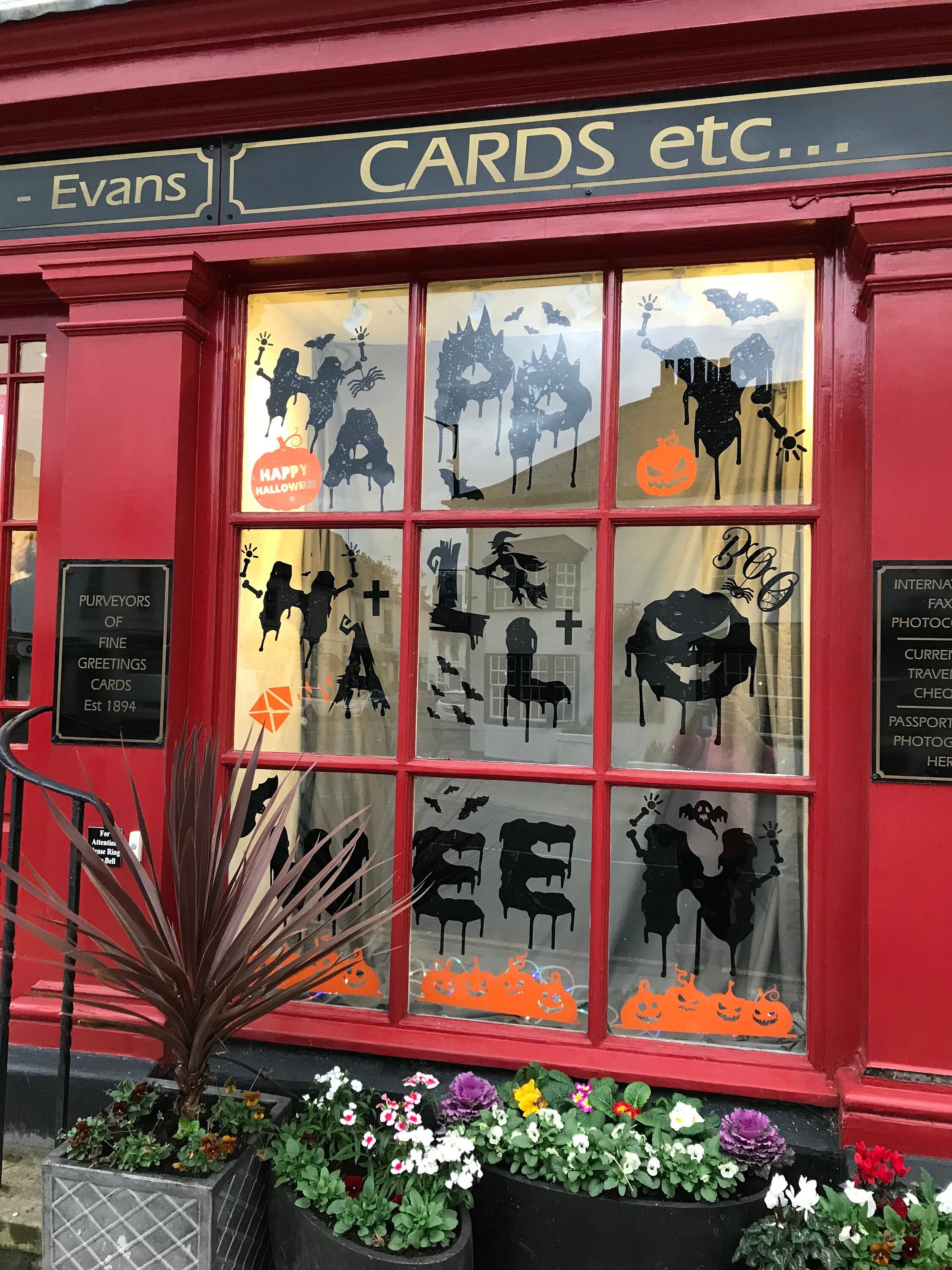 Custom Designed Shop Window Decals - Etsy UK