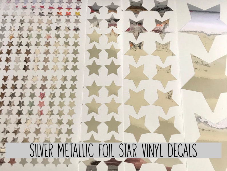 Gold Star Decals Wall Decal Confetti Stars Star Wall | Etsy