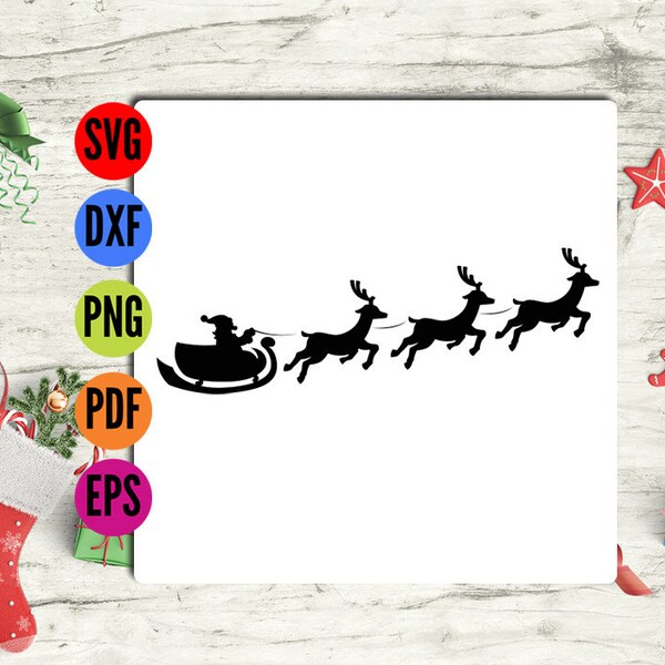 Flying Reindeer - Etsy