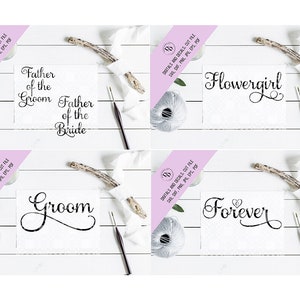 Huge Wedding Sign SVG Bundle Includes DXF EPS for Silhouette Cricut ...