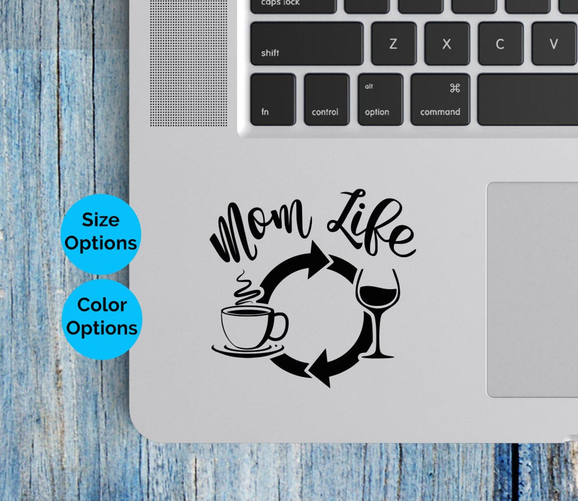 Mom Life Sticker Mom Life Decal Mom Life Wall Decal Mom | Etsy