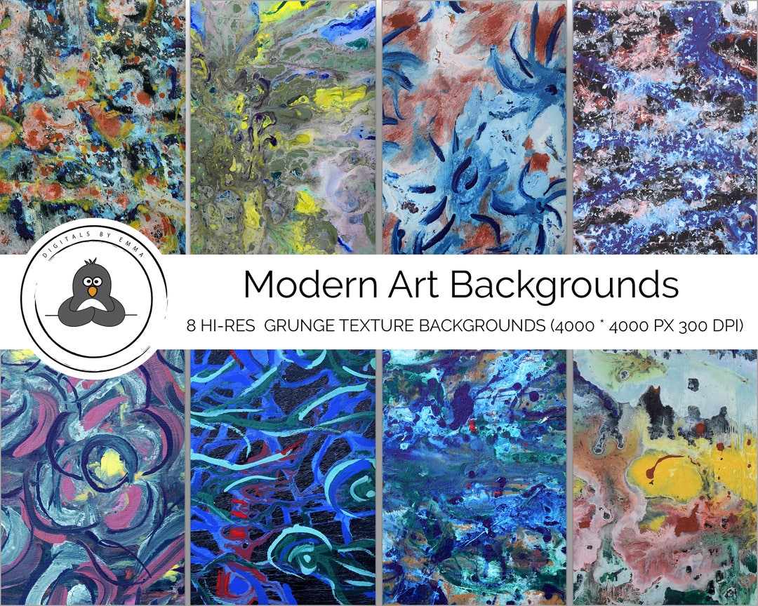 ABSTRACT ART Digital Paper / Papeles Digitales Perfect for Scrapbook ...