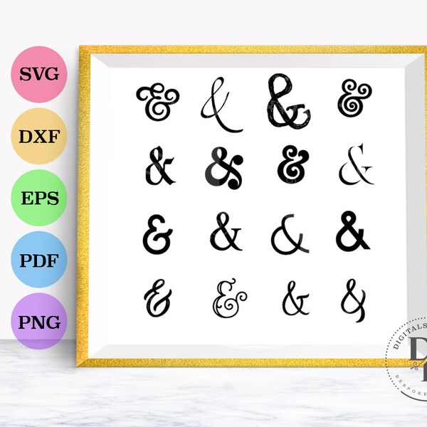 Ampersand Sign - Etsy