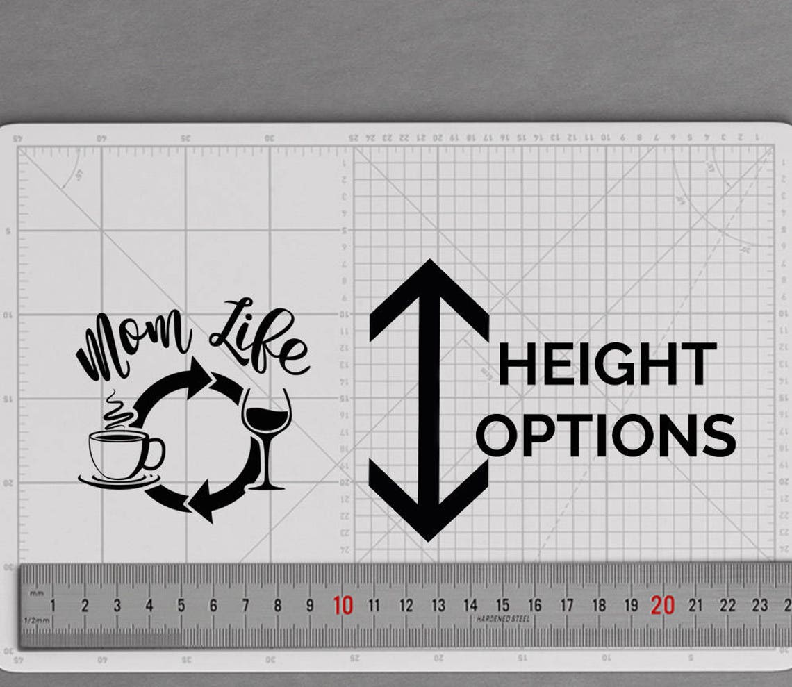 Mom Life Sticker Mom Life Decal Mom Life Wall Decal Mom | Etsy