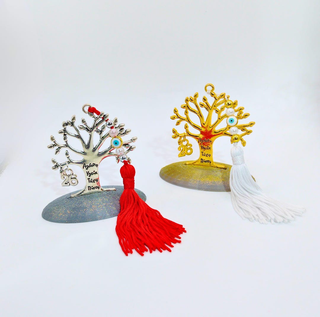 Tree of Happiness 2026 Greek Gouri Witn Greek Wishes / Wedding Gift - Etsy