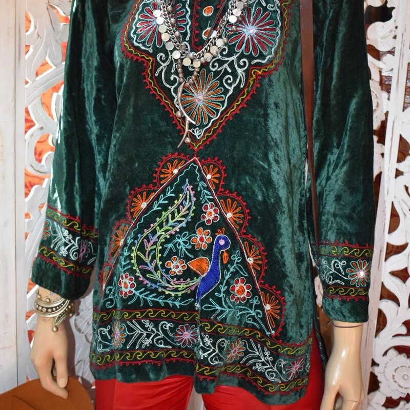 Embroidered Tunic - Etsy