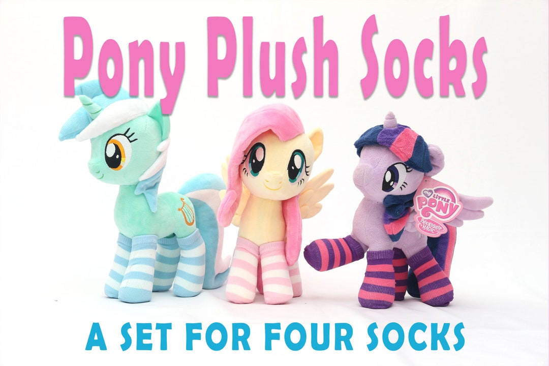 Pony Plush Socks - Etsy