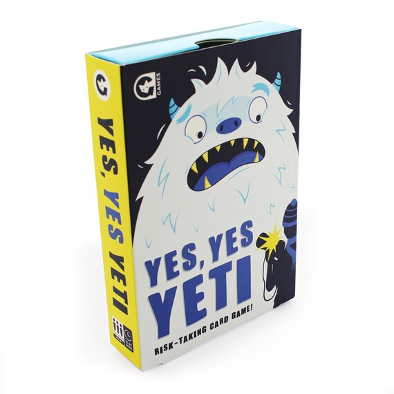 Yes Yes Yeti Risk Taking Card Game - Etsy