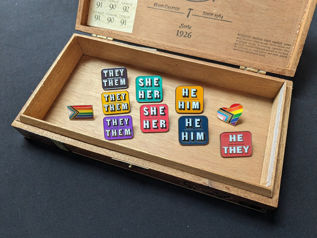 Pronoun Pins I She Her I He Him I They Them I She They I He They I All ...