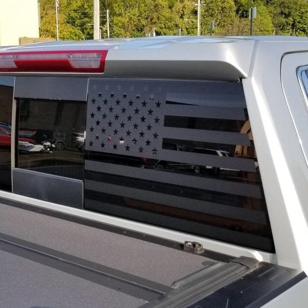 Silverado Back Window Flag - Etsy