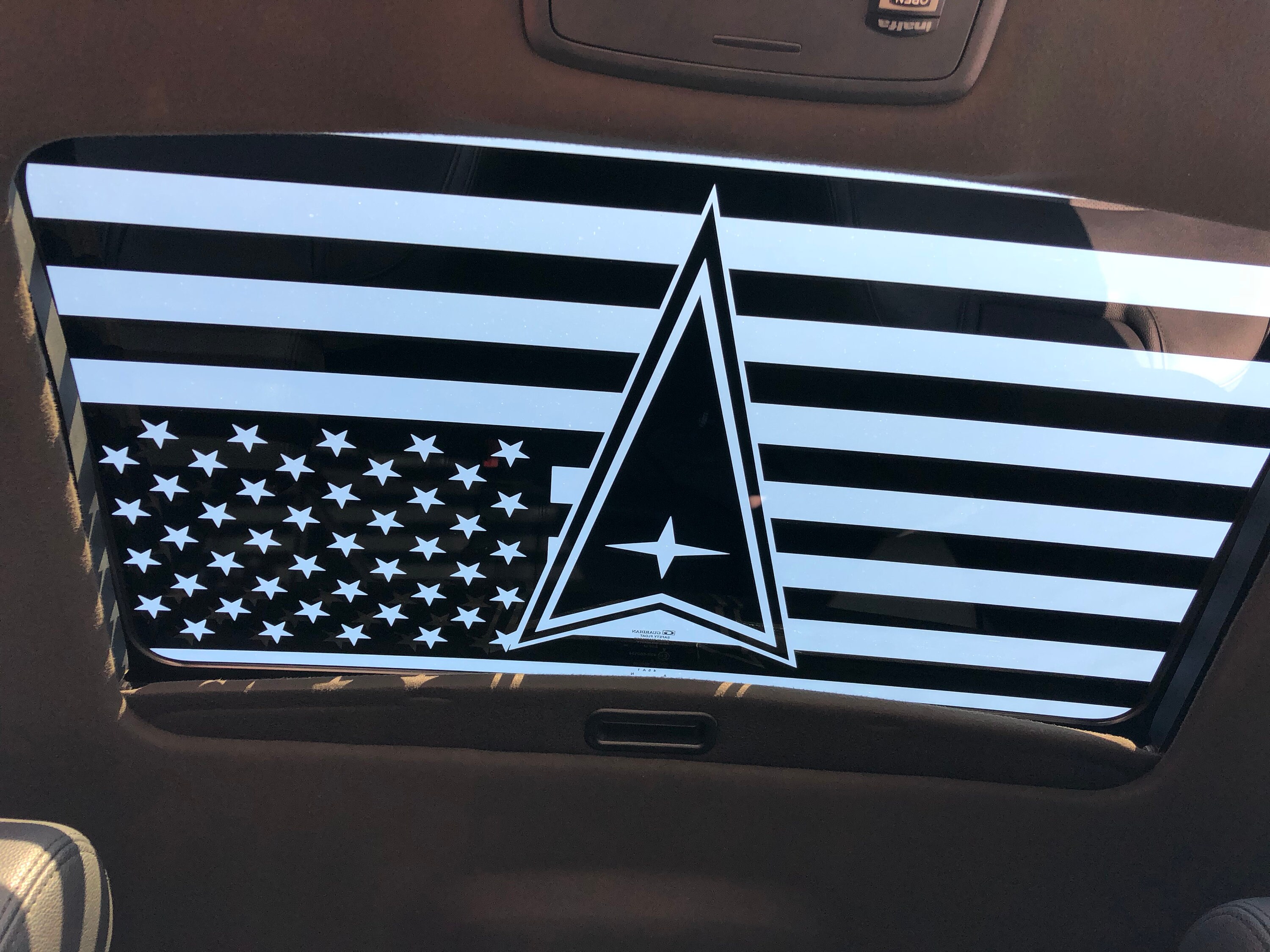 Pontiac G8 / Chevy SS Sunroof USA Flag Vinyl Decal Mate - Etsy