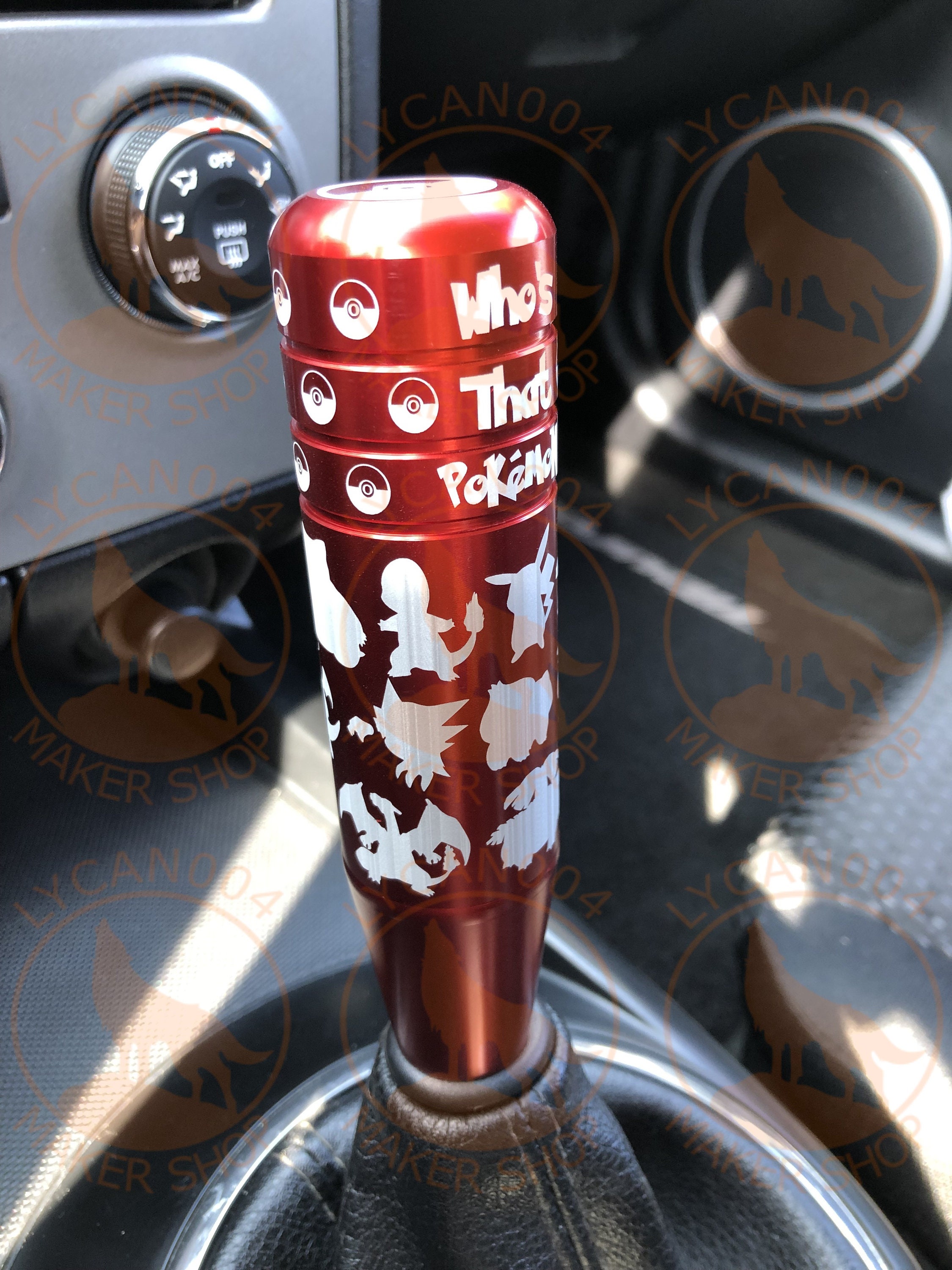 Pokemon Themed Aluminum Shift Knob | Etsy