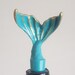 3D Printed Mermaid Tail Bottle Stopper for Your Coastal Collection - Etsy