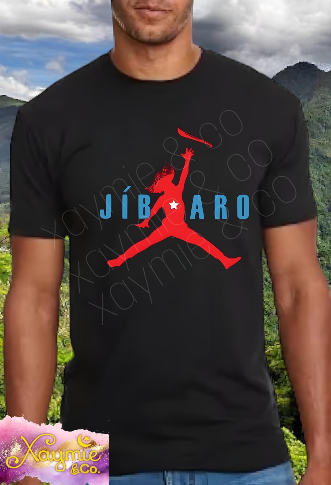 Jíbaro T-shirt – Bold Boricua Pride Tee With Machete Graphic & Star ...