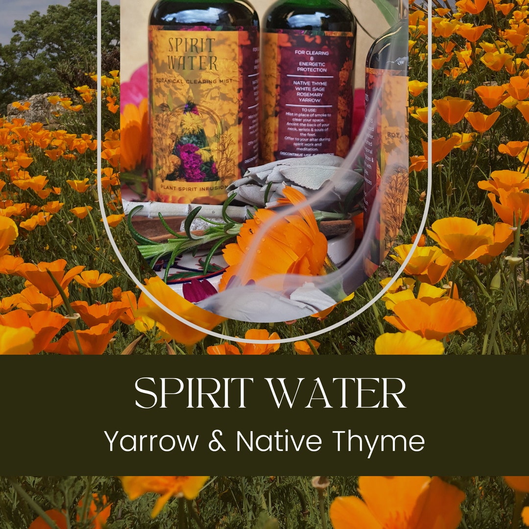 SPIRIT WATER- Botanical Infused Clearing Mist - Etsy