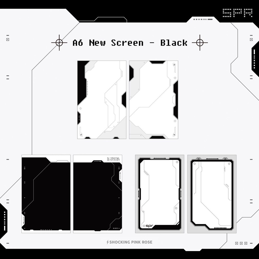 A6 Diary Planner Inserts - Cyberpunk , Sticker Pack / No Hole / Diary ...