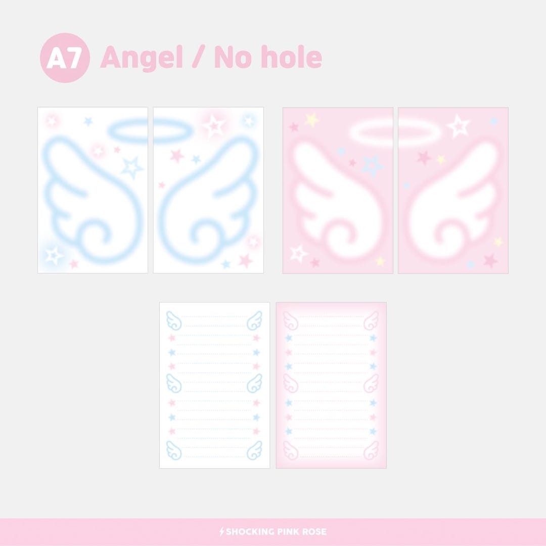 Angel A7 Planner Inserts – Unpunched Refill Paper, Journal Supplies - Etsy