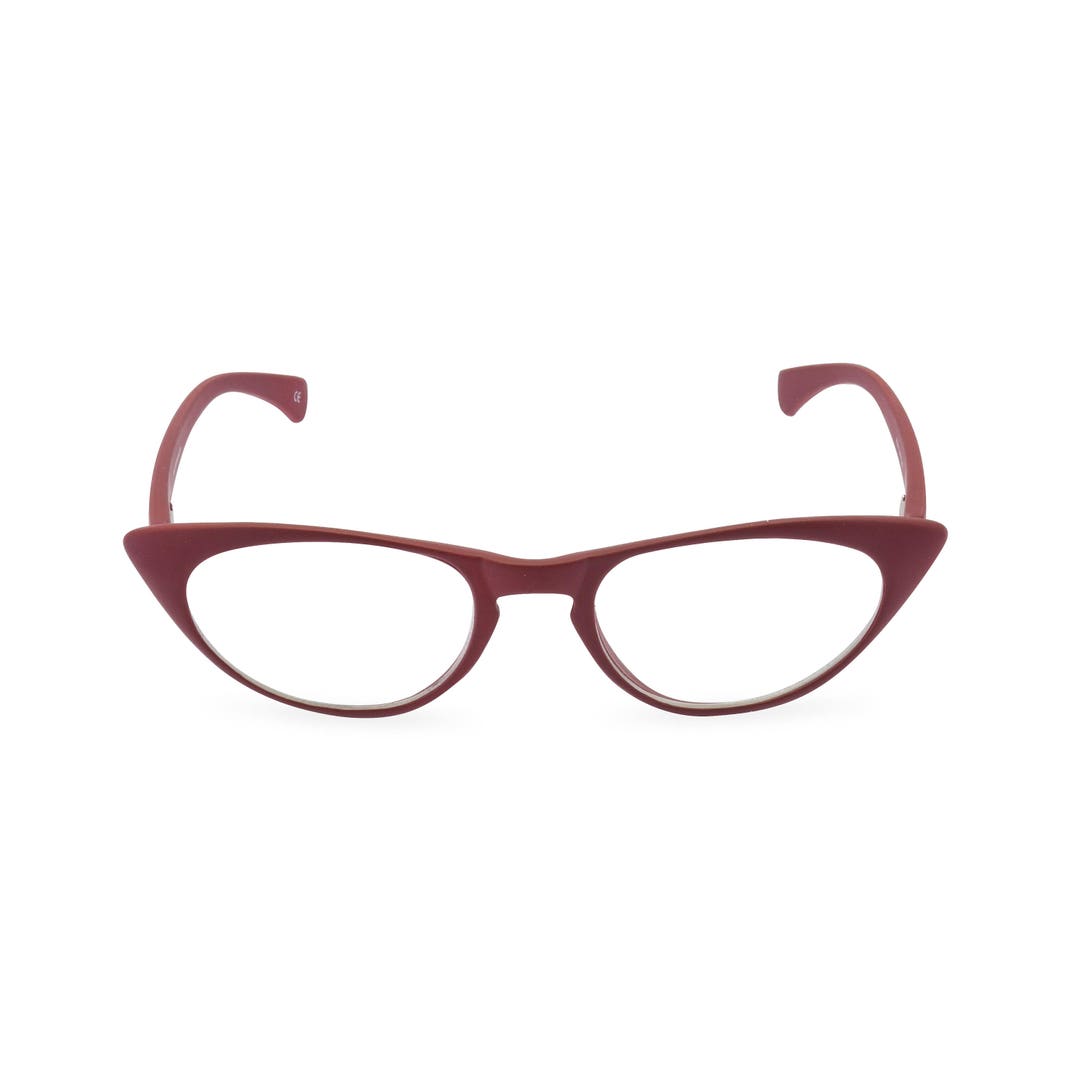 Vamp Red Cat Eye Glasses: 1950s Style Frame, Rxable 'peggy' - Etsy