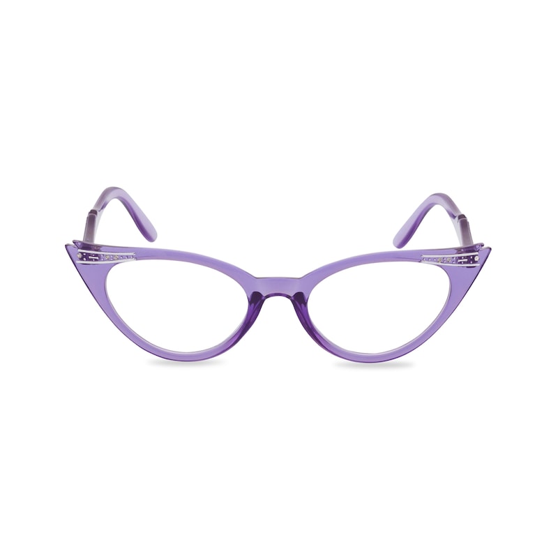 Vintage Purple Eye Glasses - Etsy UK