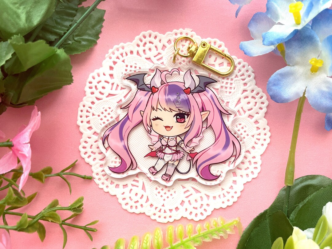 Ironmouse Keychain / Vtuber / Vshojo / Waifu / Demon Queen / Twitch ...