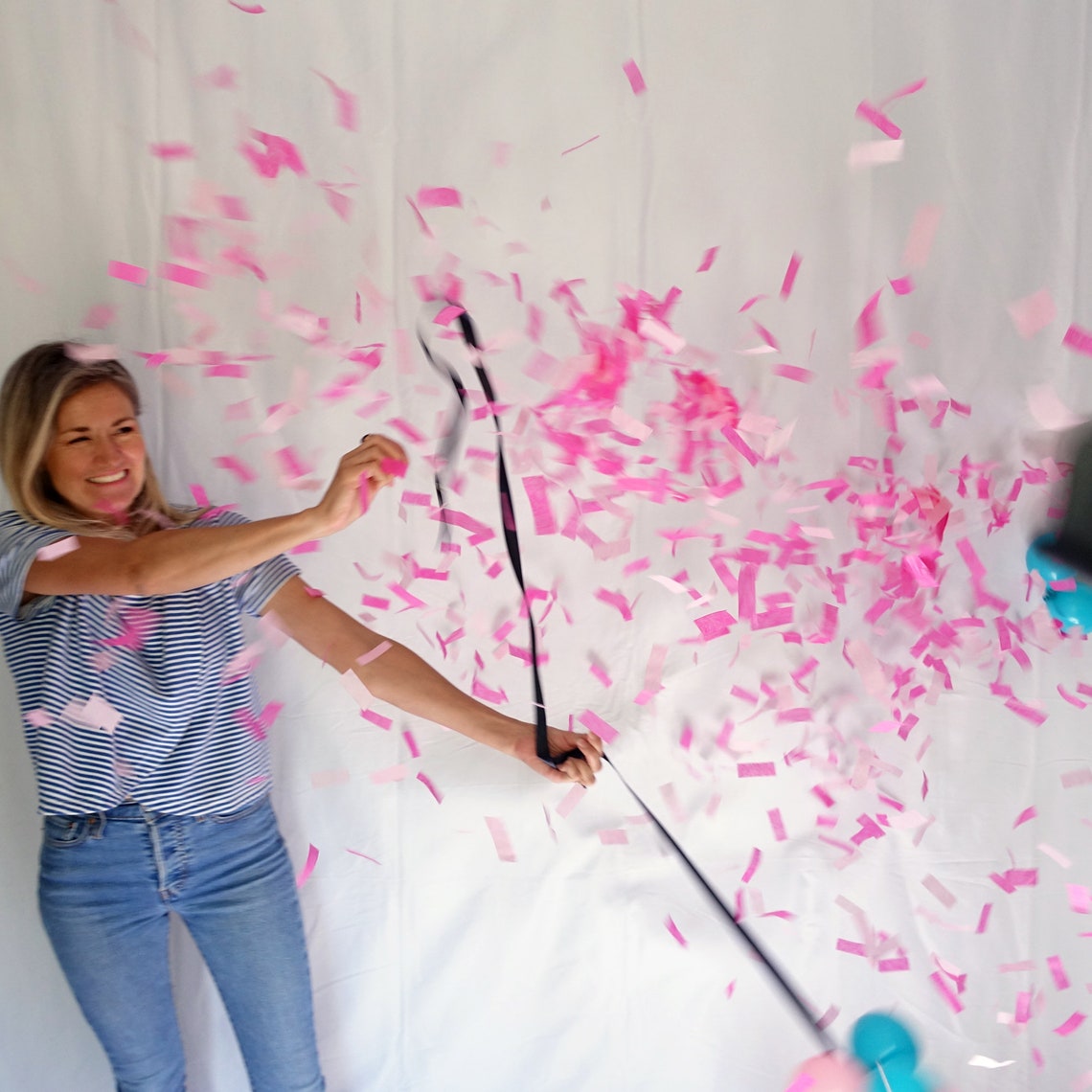 Gender Reveal Balloon He or She POP to See Unique Baby - Etsy