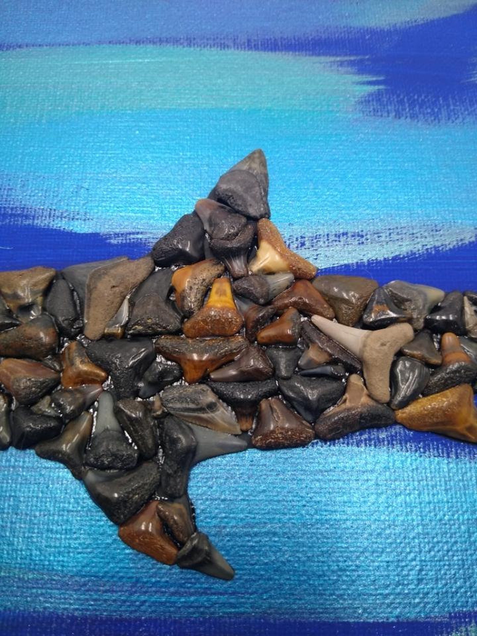 Make Yer Own Shark Art Kit Reef Shark | Etsy