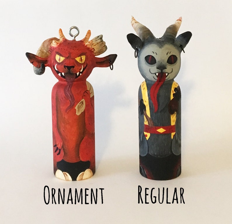 Krampus Krampus Doll Holiday Decor Kitschy Christmas | Etsy