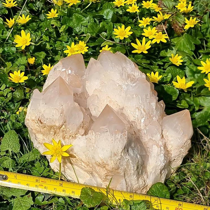 Quartz Crystal Cluster - Etsy