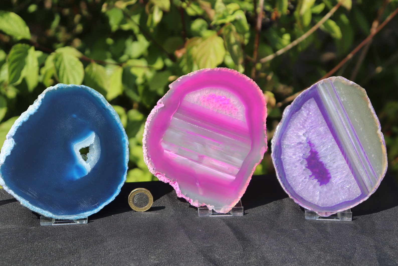 3 X Plastic Crystal / Mineral Display Stands Twist Together - Etsy