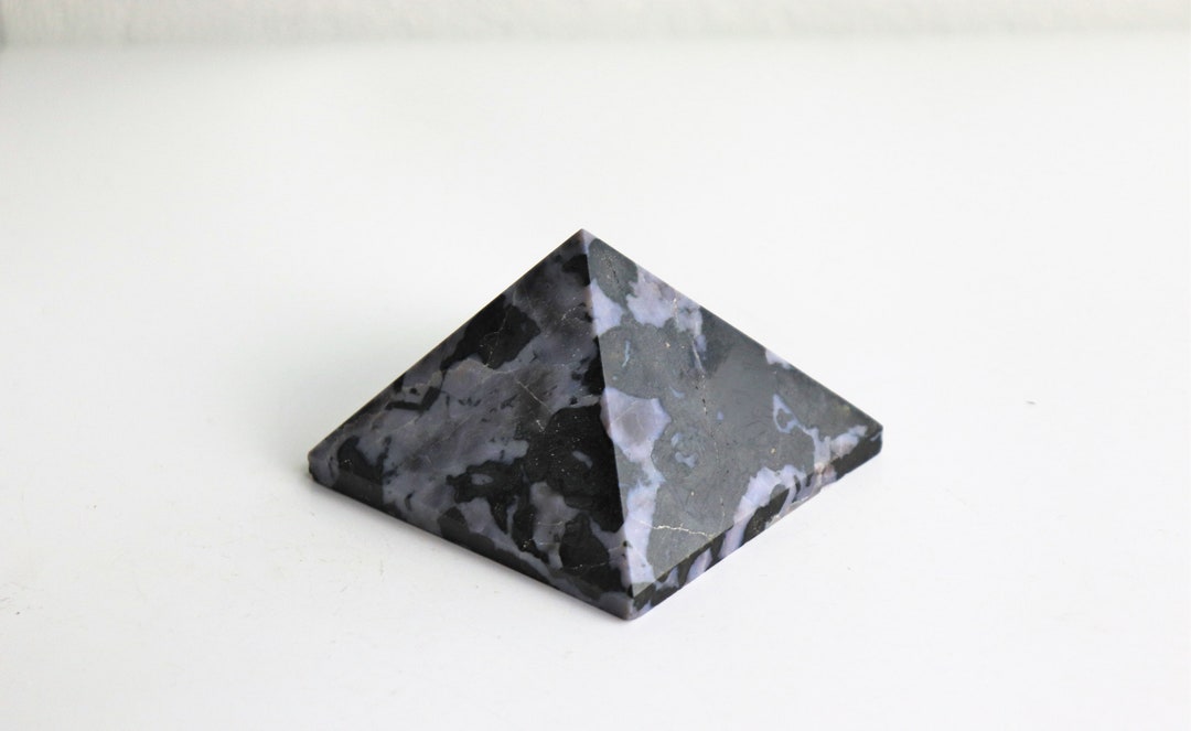 1 Indigo Gabbro Crystal Pyramid Great Gift Home Decor - Etsy