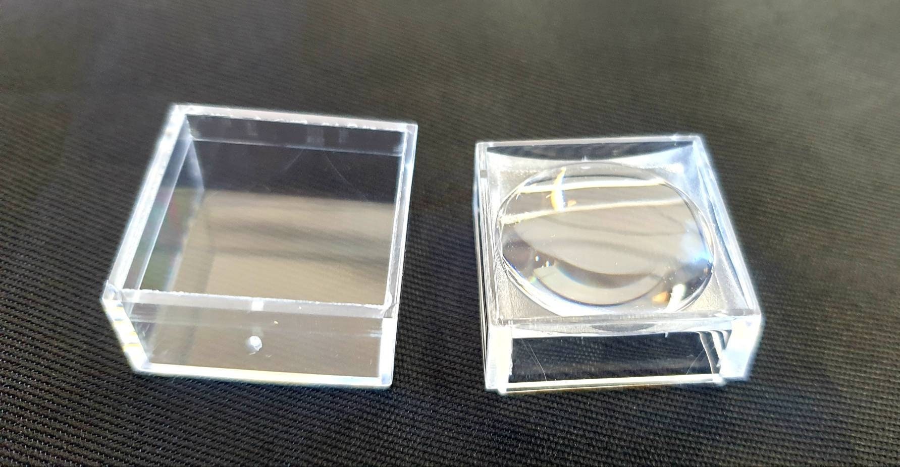 3 X Small Magnifying Boxes / Mineral Display - Etsy