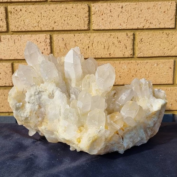 Quartz Crystal Cluster - Etsy