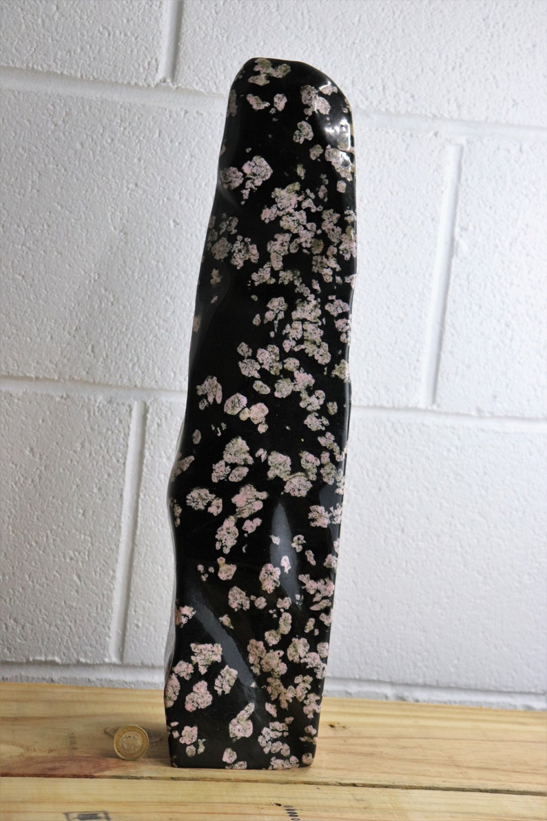 Very Large Rose Petal Rhodonite Crystal - Etsy