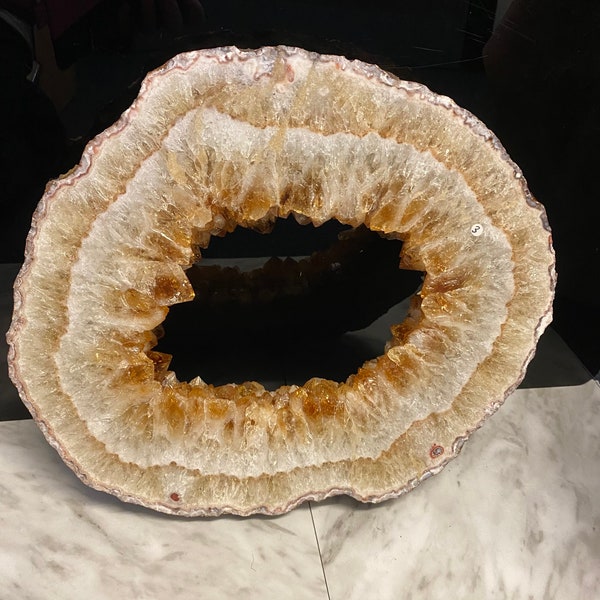 Citrine Geode - Etsy