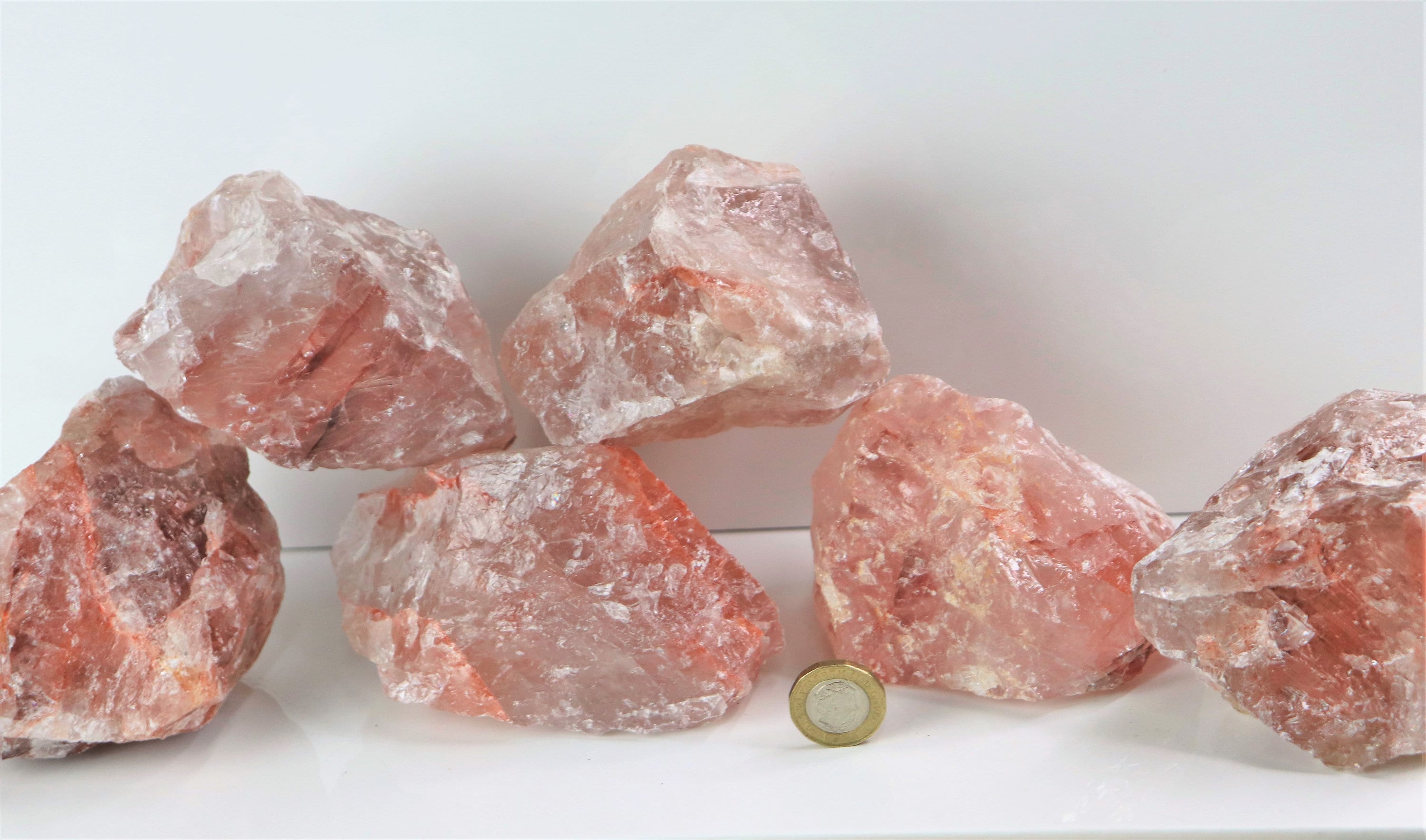 Hematoid Fire Quartz Natural Raw Rough Gemstone Gemstones Jewelry ...